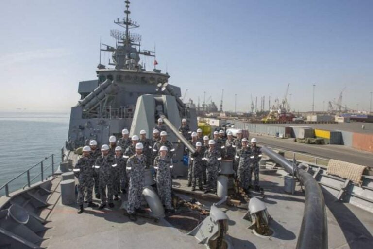 Australian Navy's HMAS Warramunga engineering team completes IMAV ...