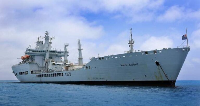 UK Navy’s RFA Wave Knight tanker receives affiliated town after 15 years