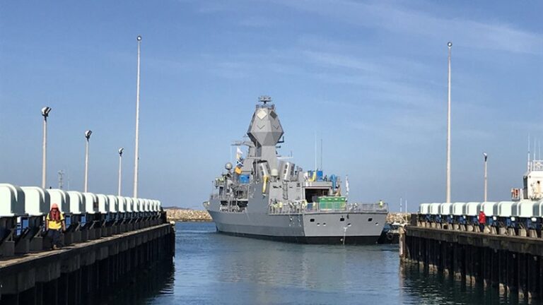 RAN’s Anzac class frigate HMAS Arunta receives full AMCAP upgrade