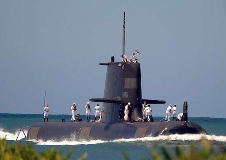 Thales delivers replacement bow for Australia’s Collins-class submarine