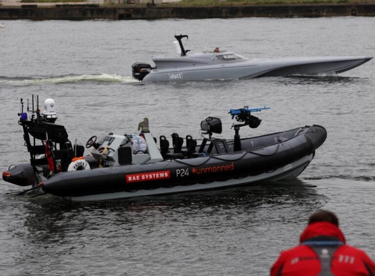 British Royal Navy conduct trials with PAC24 autonomous boat