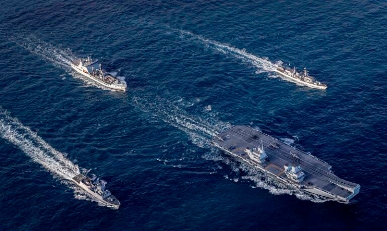 HMS Queen Elizabeth CSG begins final act in Westlant deployment