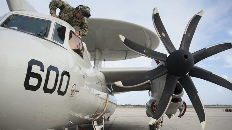 US Navy launches first SPB pilot for E-2D Advanced Hawkeye