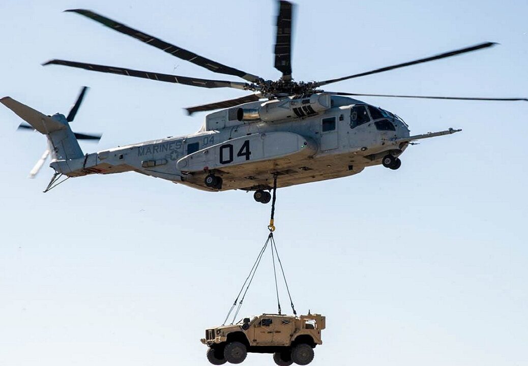CH-53K King Stallion Heavy Lift Transport Helicopter, USA