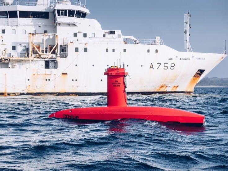 French Navy tests iXblue’s DriX USV and LARS onboard BHO vessel