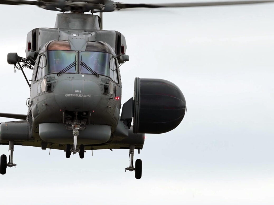 Royal Navy’s first Merlin ‘Crowsnest’ helicopter enters service