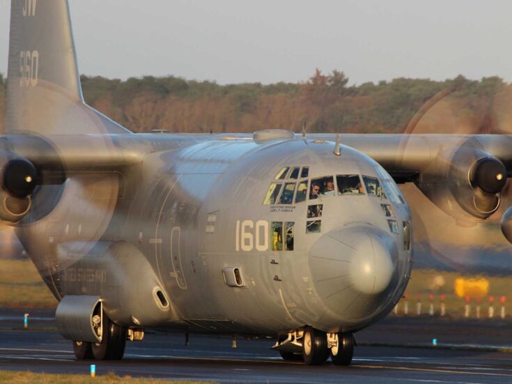 Collins completes first upgrade of US Navy’s C-130T and KC-130T