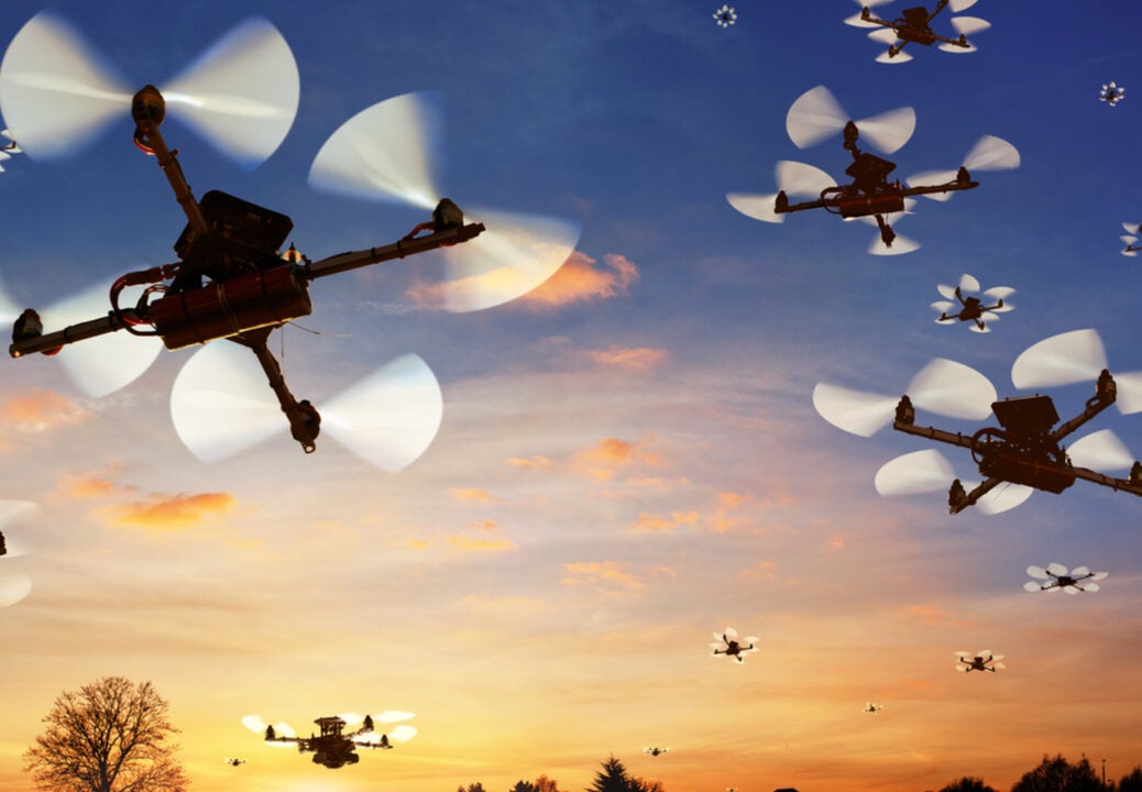 Initial operating capability for swarm drone technology could be ...