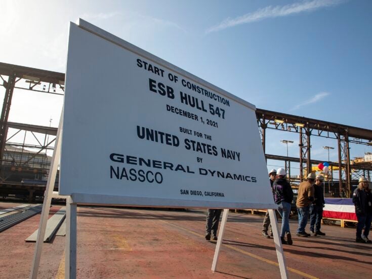 Construction starts on US Navy’s future USS Robert E Simanek ESB