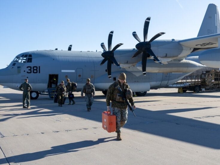 USMC unit and radar deploy to Lithuania for Nato operations