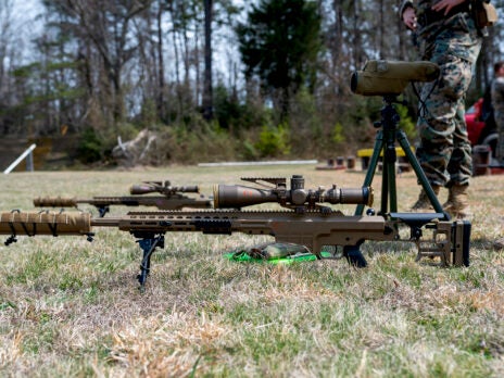 USMC snipers test new Mk22 precision rifle system