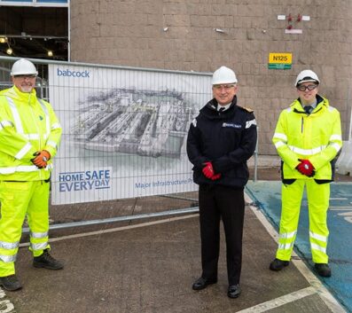 Babcock starts major infrastructure projects at Devonport facility, UK