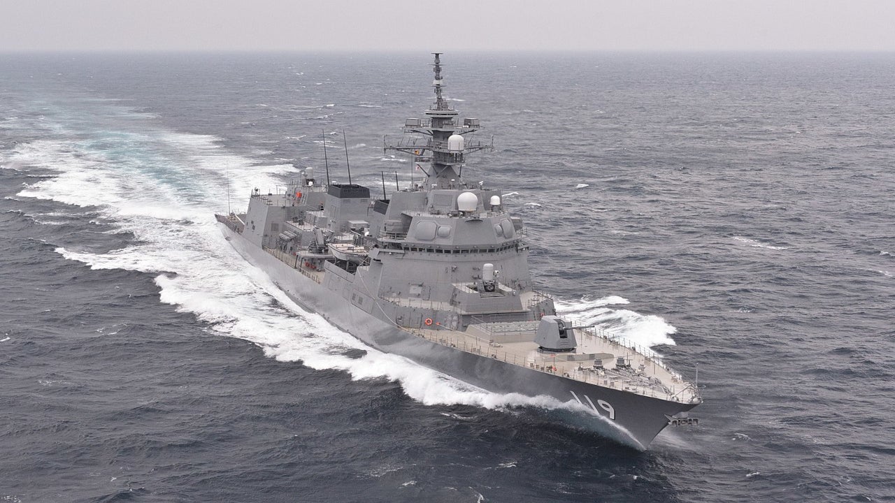 Asahi Class Destroyer Ships Japan