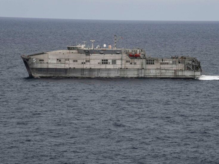 US Navy’s EPF 13 ship concludes acceptance and uncrewed logistics trials