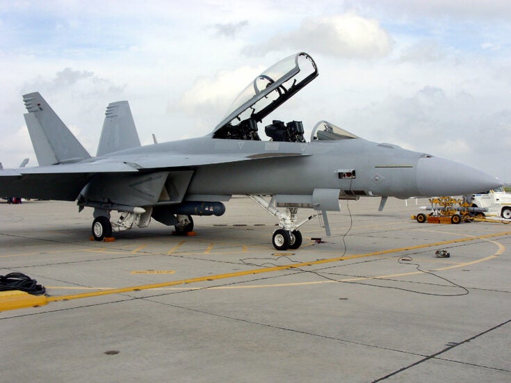 Northrop Grumman, US Navy test LITENING targeting pod on F/A-18 jet
