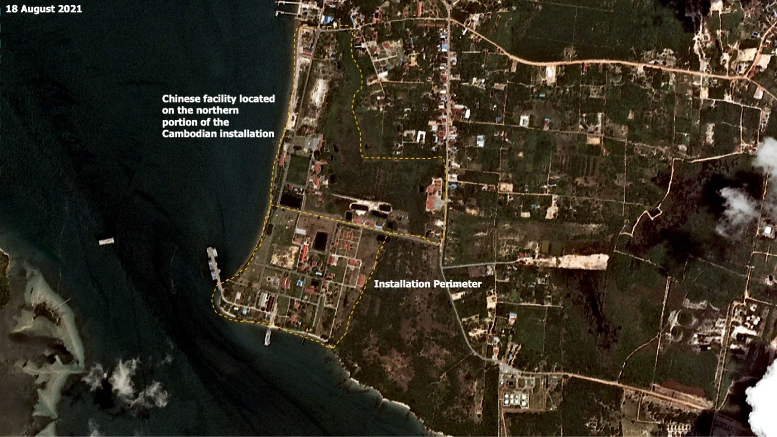 China's Secret Naval Base in Cambodia: Revealed Through Satellite Imagery