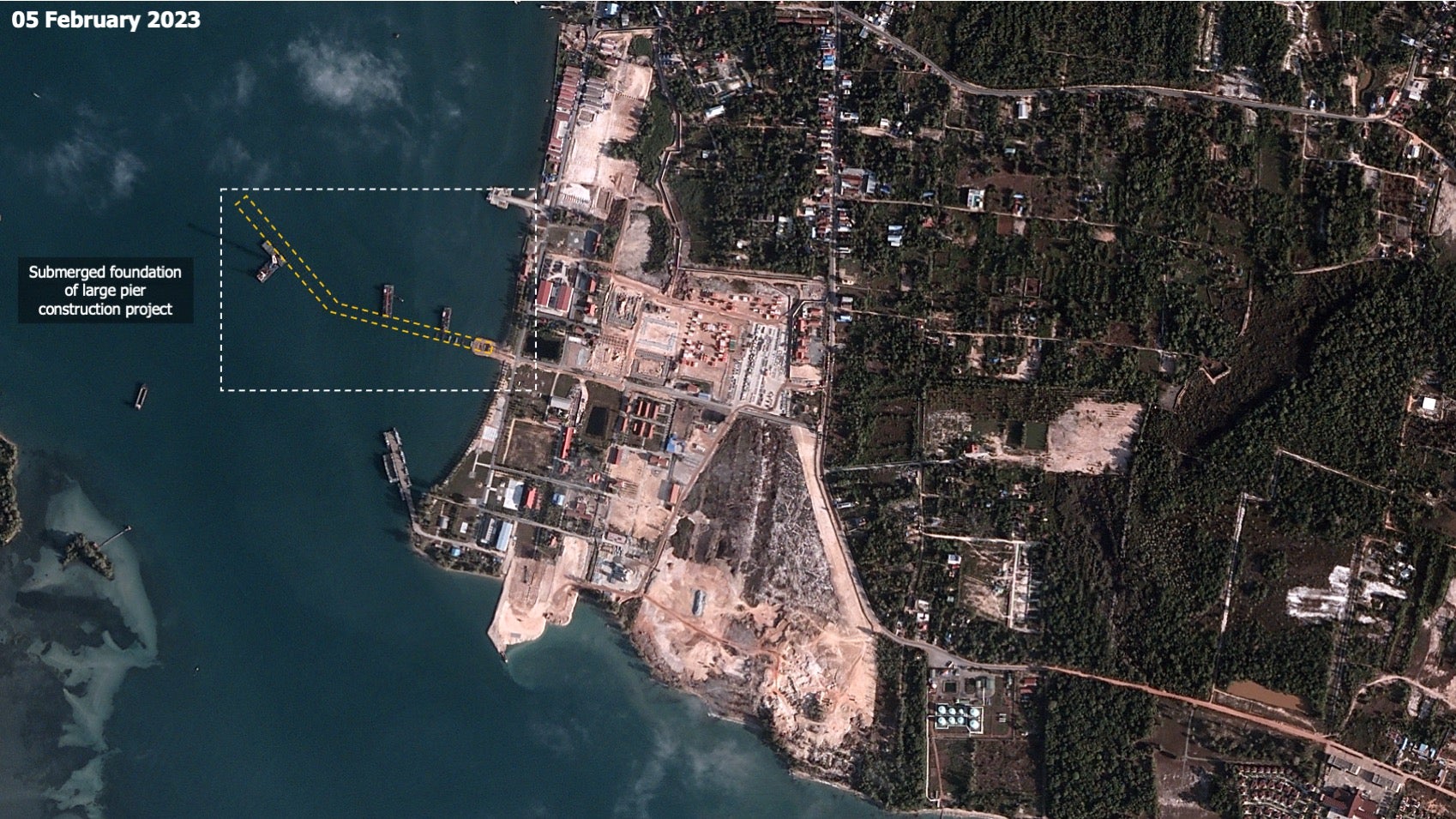 China's Secret Naval Base in Cambodia: Revealed Through Satellite Imagery