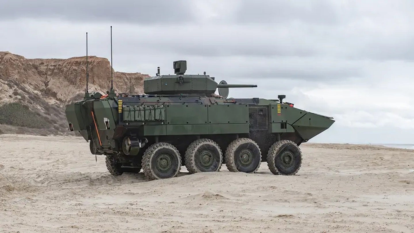 Amphibious Combat Vehicle 30mm Cannon ready for Marine Corps testing ...