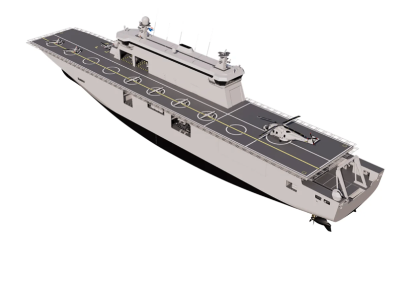 Damen at work on new MPSS drone warfare maritime vessel - Naval Technology