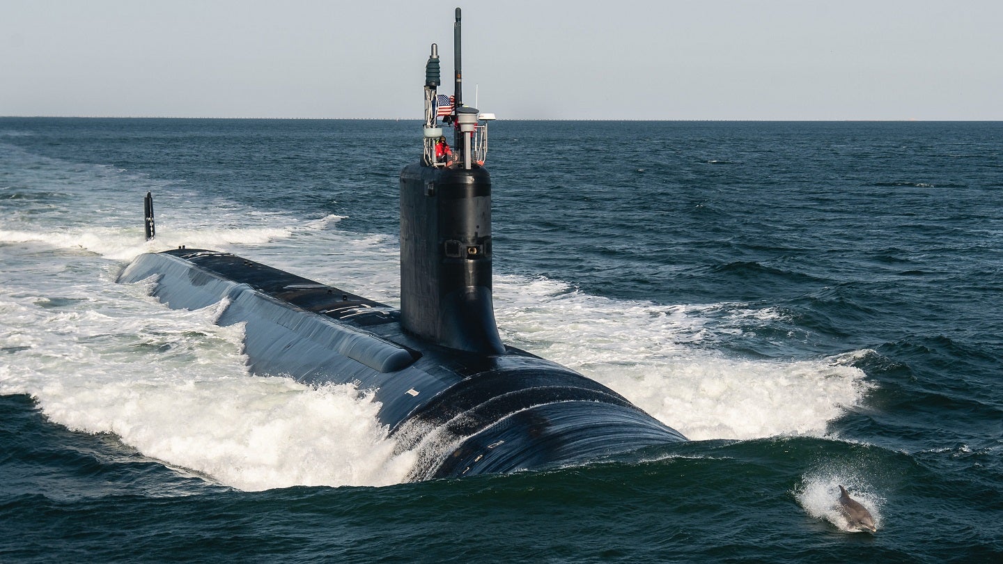 HII celebrates successful sea trials of 23rd Virginia-class submarine ...