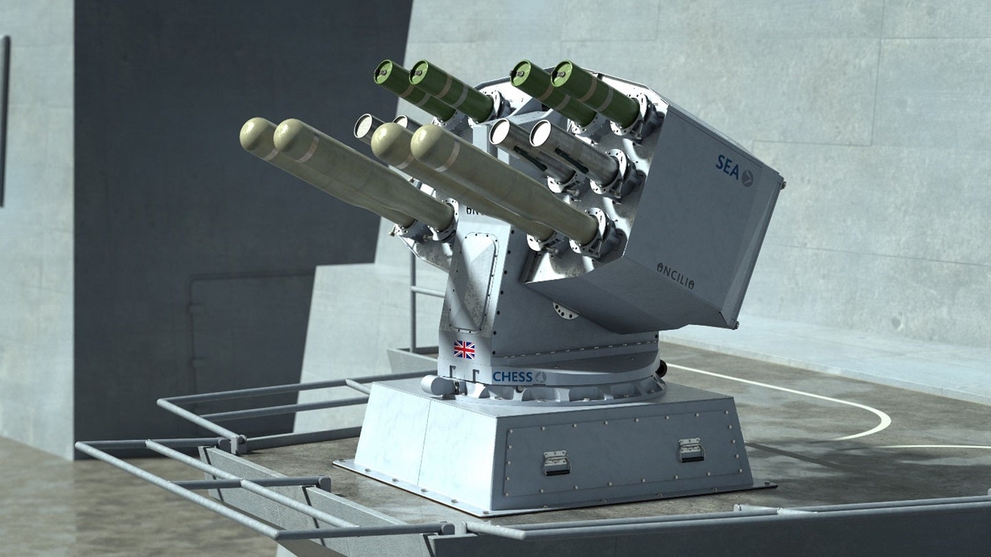 SEA EW decoy countermeasure launchers for UK Royal Navy - Naval Technology