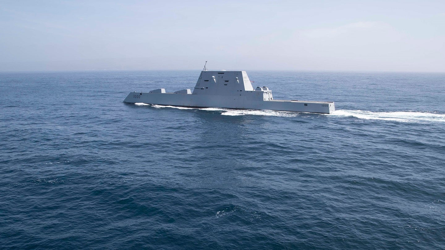 Zumwalt Class Modern Weapons Federal Watchdog Flags Issues With