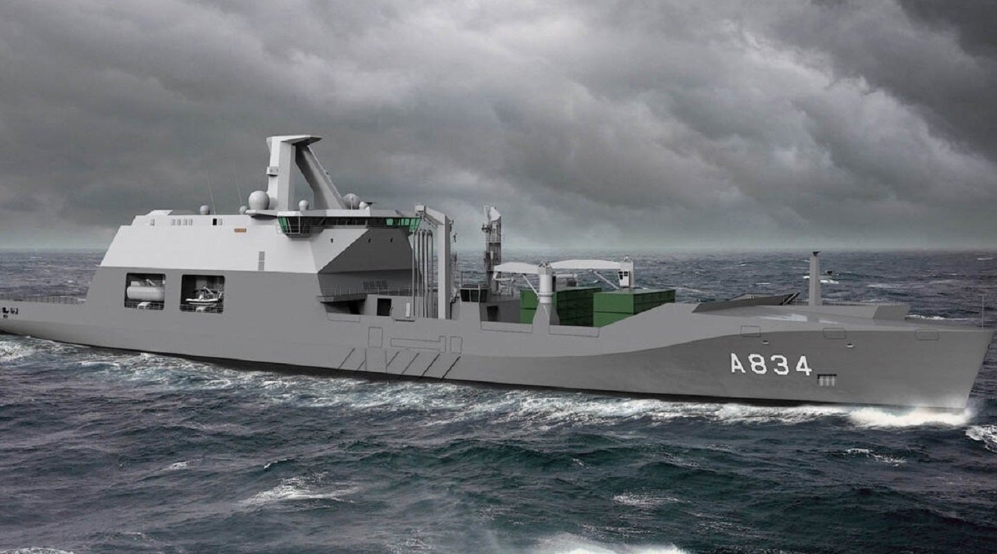 Dutch Combat Support Ship will be delivered in months - Naval Technology