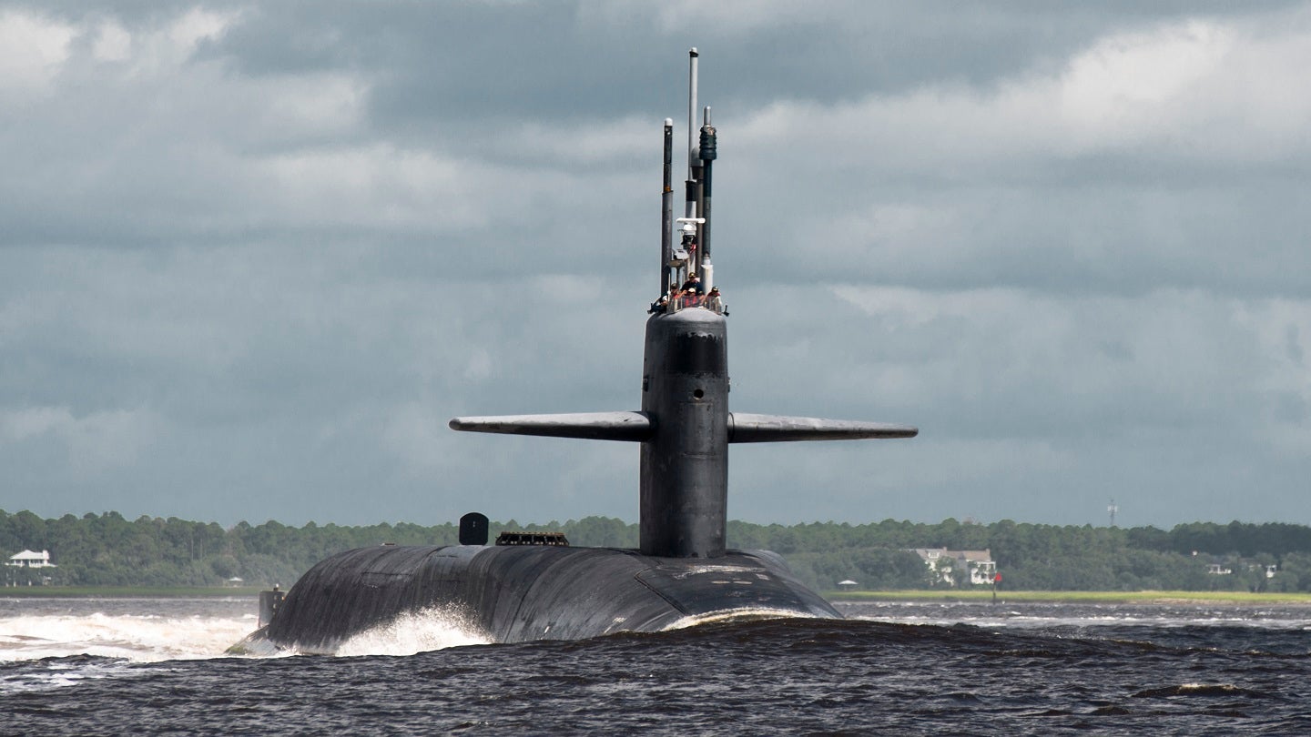 Unique US Navy submarine returns to base after two-year mission - Naval ...