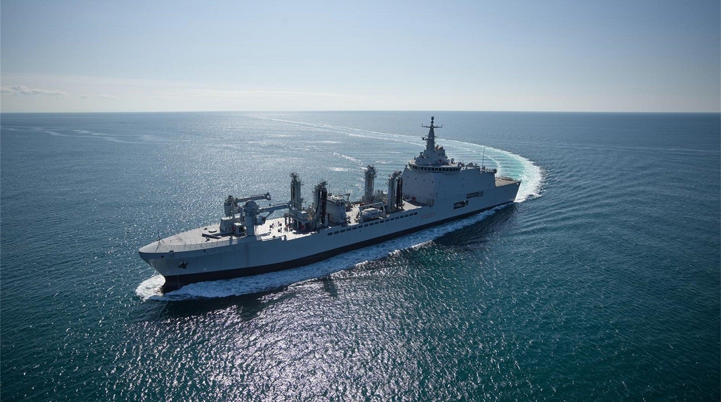 Second French Navy Logistics Support Ship launched - Naval Technology