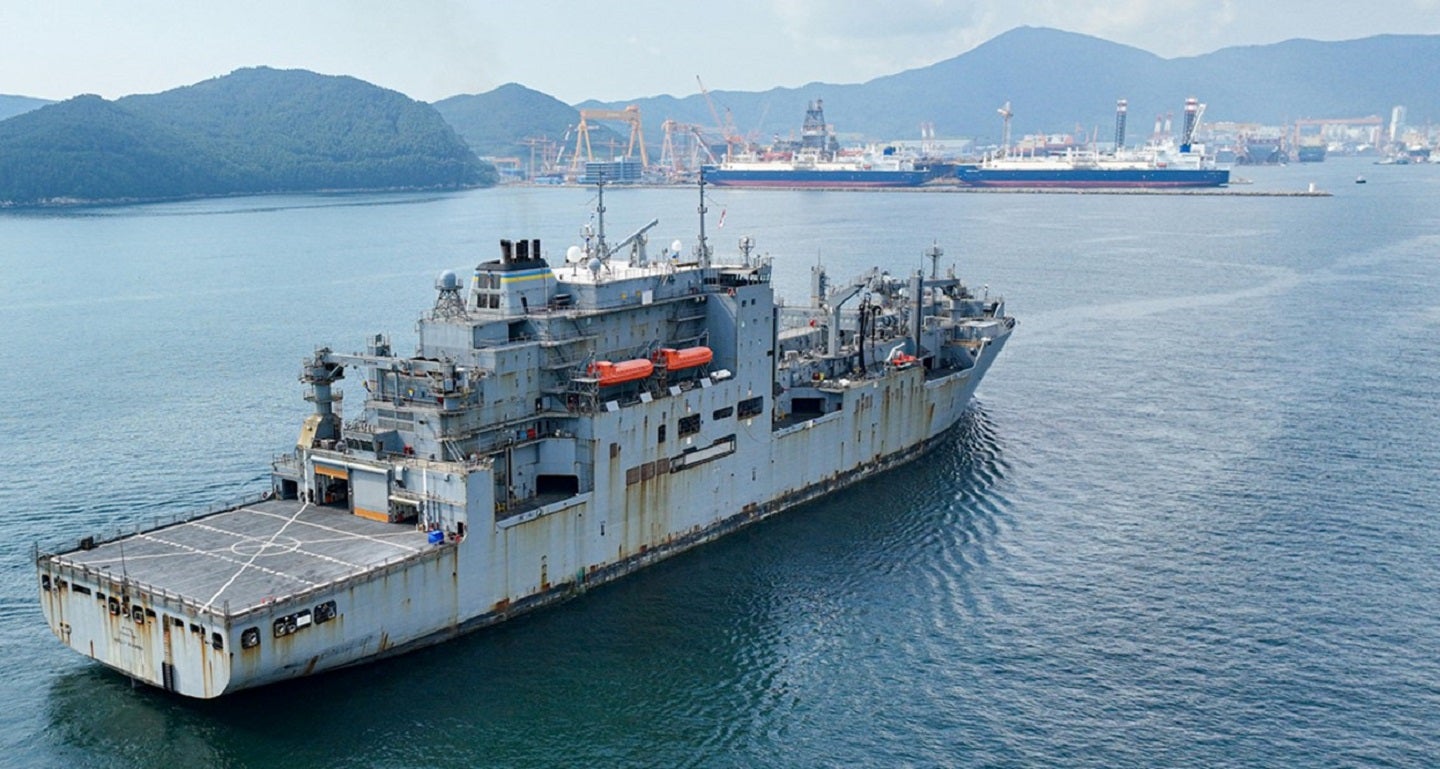 US Navy ship enters Hanwha Ocean plant for maintenance - Naval Technology