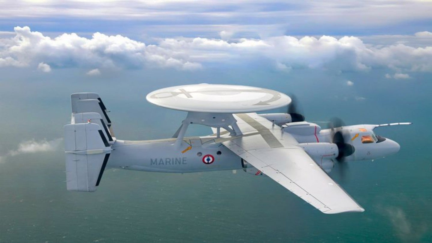 Northrop begins production of French Navy’s first E-2D aircraft