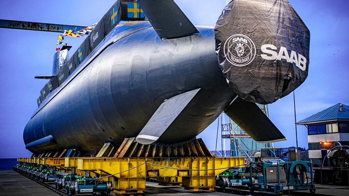 Saab launches last Gotland-class SSK after mid-life upgrade - Naval ...