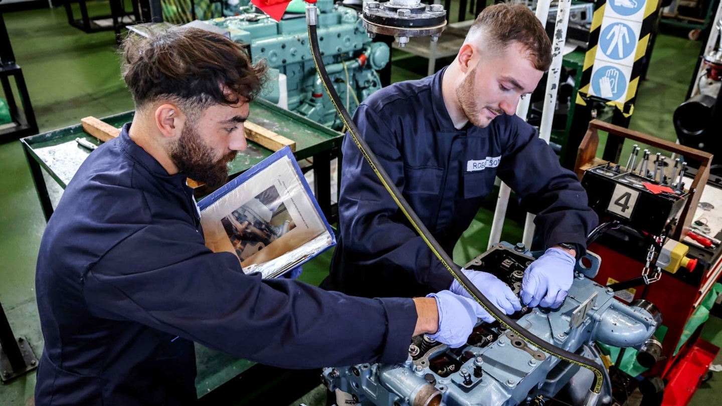 Team Fisher goes live with Royal Navy marine engineering training