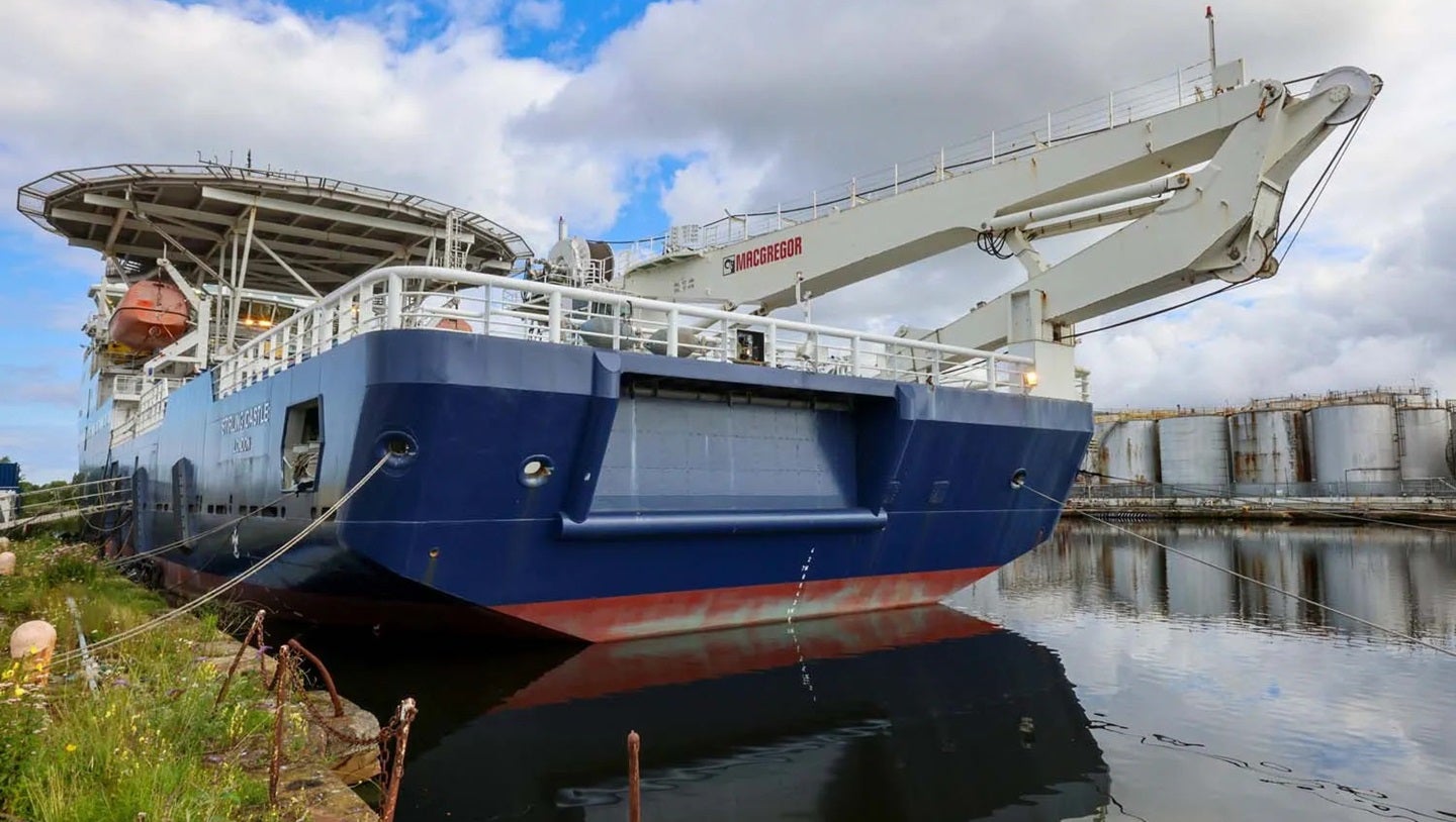 RFA Stirling Castle formally becomes UK Royal Navy warship