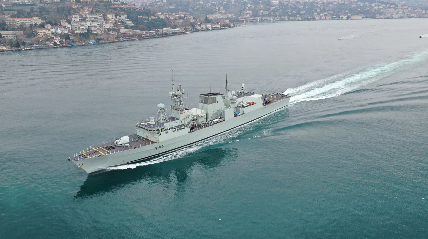 MDA Space to equip RCN Halifax-class frigates with six UASs