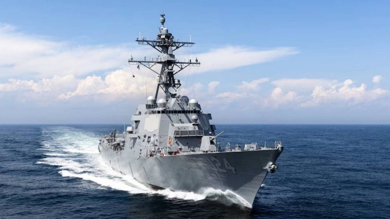 U.S. Navy Takes Delivery of USS Harvey C. Barnum, Jr. (DDG 124 ...